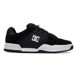 DC Shoes Herren Sneaker "Central", Gr. 13, schwarz-wei&szlig;, Obermaterial: Leder / Futter: Textil / Au&szlig;ensohle: Gummi, Schuhe