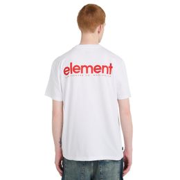 Element Herren T-Shirt "Lowcase Bp"optic wei&szlig;, Gr. XS, Obermaterial: 100% Baumwolle., Shirts