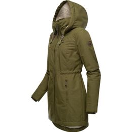 Ragwear Damen Winterjacke "Dakkota", gr&uuml;n, Gr. XXXL, Au&szlig;enmaterial: 100% Polyester; Innenfutter: 100% Polyester; Wattierung: 100% Polyester, Jacken,