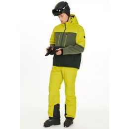 WHISTLER Herren Skihose "Fairfax", gr&uuml;n, Gr. S, unifarben, 100% Polyester, Hosen, mit wasser- und winddichter Funktionsmembran