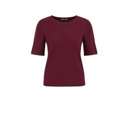 WE Fashion Pullover Damen Gr&ouml;&szlig;e S weinrot