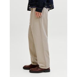 Jack & Jones JACK & JONES Herren Jogger Pants "JPSTKARL LAWRENCE ARC JOGGER SN", beige, Gr. L, unifarben, Web, Obermaterial: 100% Baumwolle, Hosen