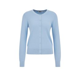 WE Fashion Strickjacke Damen Gr&ouml;&szlig;e S hellblau