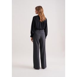 Seidensticker Damen Stoffhosegrau, Gr. 44, 39% Wolle, 33% Polyester, 14% Viskose, 13% Polyamid, 1% Elasthan, Hosen