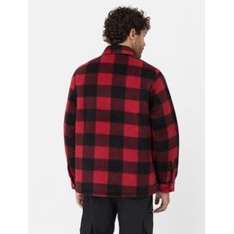 Dickies Herren Funktionshemd "Dickies Workwear Hemden PORTLAND SHIRT", rot, Gr. S, Flanell, Oberstoff: 100% Polyester. F&uuml;llung: 100% Polyester, Hemden