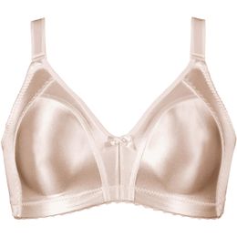 Naturana Damen Minimizer-BH "Solutions", Gr. 100, beige, Obermaterial: 93% Polyamid, 7% Elasthan, leicht gl&auml;nzend, unifarben, BHs, Shaping-Effekt,