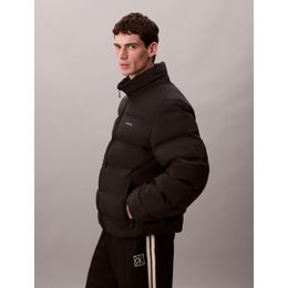 Calvin Klein Herren Steppjacke "LS QUILTED BONDED CHANNEL HD PUF", schwarz, Gr. XXL, unifarben, Web, Obermaterial: 100% Polyester, Jacken, Mit