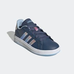 M&auml;dchen Sneaker "GRAND COURT LIFESTYLE LACE TENNIS", adidas Sportswear, Gr. 38, wei&szlig;, Synthetik, Textil, Schuhe, Design auf den Spuren des adidas