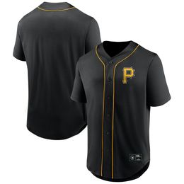 Fanatics Kinder Footballtrikot "Fanatics Trikot Pittsburgh Pirates Core Foundation"schwarz, Gr. M, 100% Polyester, Trikots