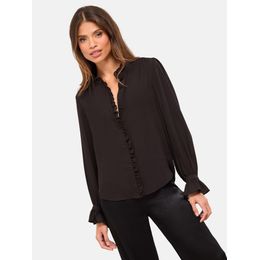 Lipsy Bluse Damen Gr&ouml;&szlig;e XS schwarz