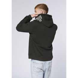 Chiemsee Herren Kapuzensweatjacke, schwarz, Gr. M, 88% Baumwolle, 12% Polyester, Sweatjacken