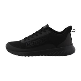 Kappa Herren Sneaker "JALE", Gr. 40, schwarz, Synthetik, Schuhe, praktischer Schlupfeinstieg