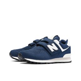 New Balance Damen Sneaker "574", Gr. 32, blau, Synthetik, Schuhe, mit Klettverschluss