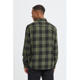 Blend Herren Flanellhemd "BHBUSTER SHIRT", gr&uuml;n, Gr. M, kariert, Web, Obermaterial: 100% Baumwolle, Hemden, Baumwolle, regular fit