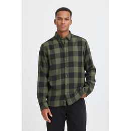 Blend Herren Flanellhemd "BHBUSTER SHIRT", gr&uuml;n, Gr. XXL, kariert, Web, Obermaterial: 100% Baumwolle, Hemden, Baumwolle, regular fit