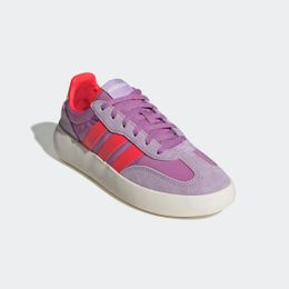 M&auml;dchen Sneaker "BARREDA DECODE KINDER", adidas Sportswear, Gr. 38, lila, Leder, Textil, Schuhe, inspiriert vom adidas Handball Spezial, f&uuml;r Kinder &