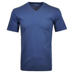 Ragman Herren T-Shirt, blau, Gr. L, Baumwolle, Shirts
