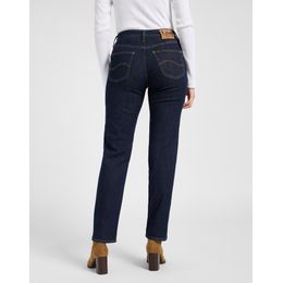 Lee Damen High-waist-Jeans "CAROL", blau, Gr. 29, Denim/Jeans, Obermaterial: 84% Baumwolle, 14% Polyester, 2% Elasthan, Jeans, hohe Leibh&ouml;he