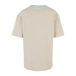 Karl Kani Herren T-Shirt "Karl Kani Karl Kani OG Eagle Print Tee"light sand, light blau, Gr. XXL, bedruckt, 100% Baumwolle, Shirts