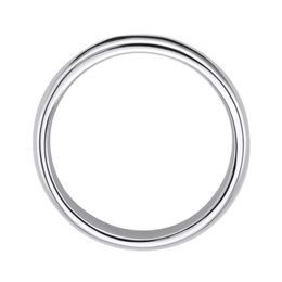 Damen Silberring "Schiene gew&ouml;lbt, Silber 925", 52, Silber 925 (Sterlingsilber), silber, Giorgio Martello MILANO, Silber 925 (Sterlingsilber),