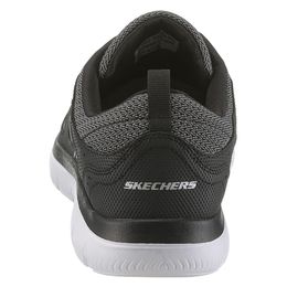 Skechers Damen Sneaker "Summits-South Rim", Gr. 46, schwarz, Leder, Textil, Schuhe, Freizeitschuh, Halbschuh, Schn&uuml;rschuh im modernen Materialmix
