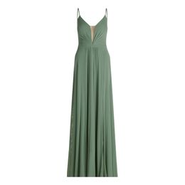 Vera Mont Damen Abendkleid "Damen mit Lurexfaden", gr&uuml;n, festlich, Gr. 38, Obermaterial: 92% Polyamid, 5% Polyester, 3% Elasthan. Besatz: 100%