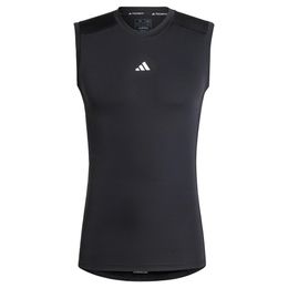 adidas Performance Funktionsshirt Herren Gr&ouml;&szlig;e L schwarz / wei&szlig;