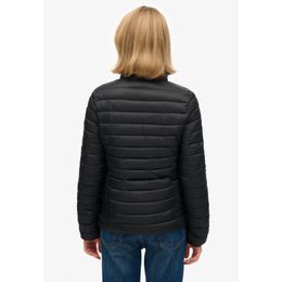 Superdry Damen Steppjacke "Fuji Lite Padded Jacket", schwarz, Gr. XS, unifarben, Steppware, Obermaterial: 100% Nylon, Jacken, aus Nylon, normale