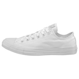 Converse Damen Sneaker "Chuck Taylor All Star Seasonal Ox Monocrome", Gr. 41, wei&szlig;, Textil, Schuhe