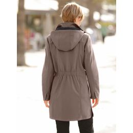 Casual Looks Damen Softshelljacke, grau, Gr. 36, unifarben, 94% Polyester, 6% Elasthan, Jacken