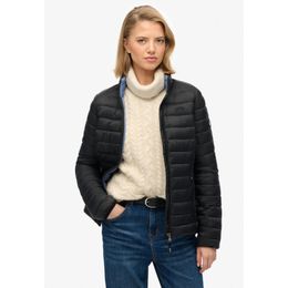 Superdry Damen Steppjacke "Fuji Lite Padded Jacket", schwarz, Gr. XL, unifarben, Steppware, Obermaterial: 100% Nylon, Jacken, aus Nylon, normale