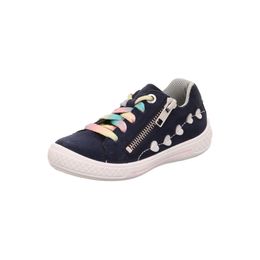 Superfit Sneaker 'TENSY' M&auml;dchen Gr&ouml;&szlig;e 32 marine / pastellgelb / rosa / wei&szlig;