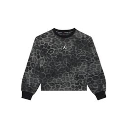 Jordan Sweatshirt M&auml;dchen Gr&ouml;&szlig;e 147/163 grau / dunkelgrau / schwarz / wei&szlig;