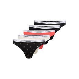 Calvin Klein Underwear Slip Damen Gr&ouml;&szlig;e XS greige / rot / schwarz / wei&szlig;