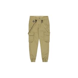 Herren Cargohose "Utility Pant", gr&uuml;n, Gr. 32, Alpha Industries, Obermaterial: 98% Baumwolle, 2% Elastan; Futter: 100% Baumwolle, Hosen