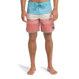 Quiksilver Herren Boardshorts "Surfsilk Scallop 18""desert sand, tijuana, Gr. 33, Obermaterial: 88% Polyester, 12% Elasthan., Hosen