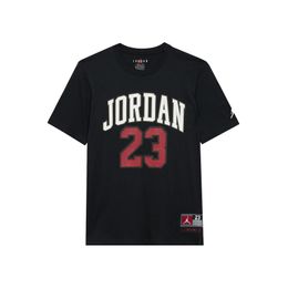 Jordan T-Shirt 'PRACTICE FLIGHT' Jungen Gr&ouml;&szlig;e 104/110 blutrot / schwarz / wei&szlig;