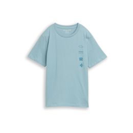 Tom Tailor T-Shirt Jungen Gr&ouml;&szlig;e 128 blau / hellblau