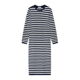 Mango Kleid 'ELIOTA' Damen Gr&ouml;&szlig;e S navy / wei&szlig;