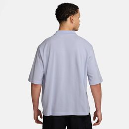Nike Sportswear Herren Langarmshirt "M NK CLUB SS POLO COLLECTION", grau, Gr. M, Obermaterial: 100% Baumwolle, Shirts, aus Baumwolle, klassischer
