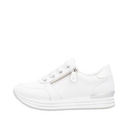 Remonte Sneaker Damen Gr&ouml;&szlig;e 37 silber / wei&szlig;