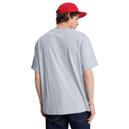 Quiksilver Herren T-Shirt "Dna Clicker"light grau heather, Gr. M, Obermaterial: 100% Baumwolle., Shirts