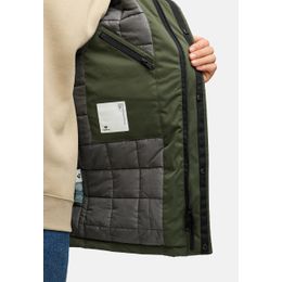 Ragwear Herren Kurzmantel "Parcan Twill YOUMODO", gr&uuml;n, Gr. L, Obermaterial: 100% Polyester. Innenfutter: 100% Polyester. Wattierung: 100% Polyester,