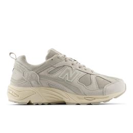 New Balance Herren Sneaker "878", Gr. 46,5, beige, Leder, Synthetik, Textil, Schuhe