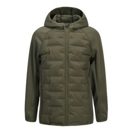 Jack & Jones Kinder Steppjacke "JJEPERFECT HYBRID JACKET NOOS JNR"dusty olive, Gr. 140, JACK & JONES JUNIOR, unifarben, Web, Obermaterial: 100% Polyester, Jacken,