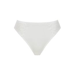 Conturelle Damen Minislip "Minislip Provence", Gr. 46, wei&szlig;, Obermaterial: 72% Polyamid PA. 17% Elasthan EL. 7% Baumwolle CO. 4% Polyester PES.,