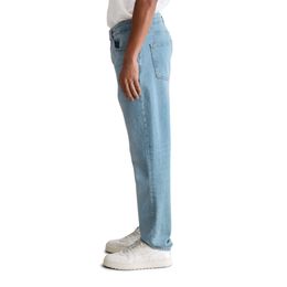 Marc O'Polo Herren Tapered-fit-Jeans "aus Bio-Baumwoll-Mix", blau, Gr. 33, MARC O'POLO DENIM, unifarben, Obermaterial: 99% Baumwolle, 1% Elasthan, Jeans