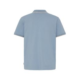 Blend Herren Poloshirt "BHEDIN POLO S/S", blau, Gr. XXL, unifarben, Jersey, Obermaterial: 100% Baumwolle, Shirts, mit Polokragen, aus Baumwolle und
