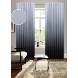 Verdunkelungsvorhang Bruno Banani, B:130cm H:145cm, blau, Polyester, Polyester, Kinderzimmer, Gardinen, "Clemton", Verdunkelung, Schutz,
