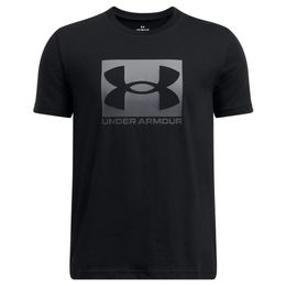 Under Armour Funktionsshirt Jungen Gr&ouml;&szlig;e 158/170 grau / schwarz